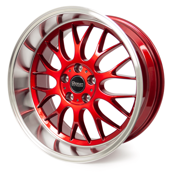 OCEAN WHEELS Super DTM Dark candy red polis - Cartech Vikesdal